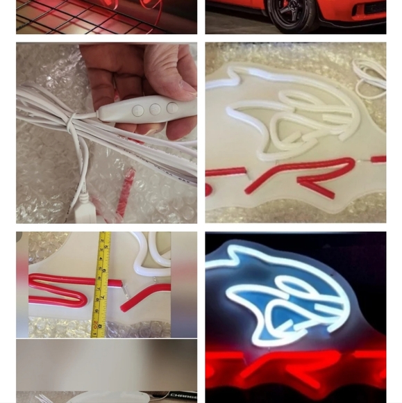 Accents | New Hellcat Srt Usb Light Sign Check My Listings For Many ...
